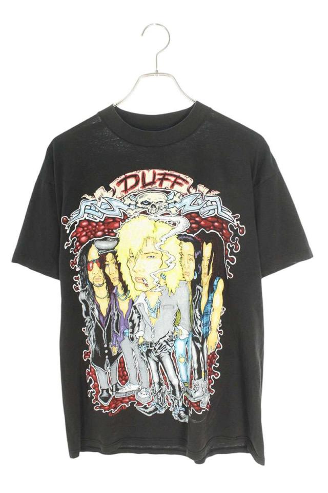 ヴィンテージ サイズ:L  Duff McKagan ダフマッケイガン TOURプリントTシャツ 中古 SB01