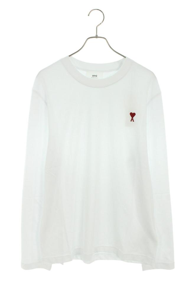 アミアレクサンドルマテュッシ サイズ:XL  24AW  UTS205726 ハートA刺繍長袖カットソー 中古 OM10