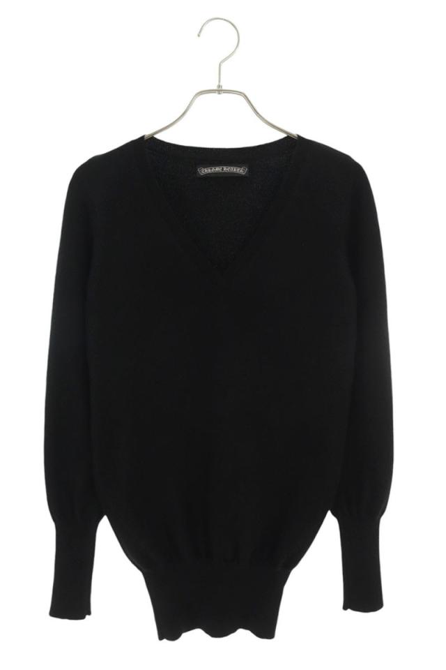 クロムハーツ サイズ:S スターパッチ付きカシミアニット 中古 SS07