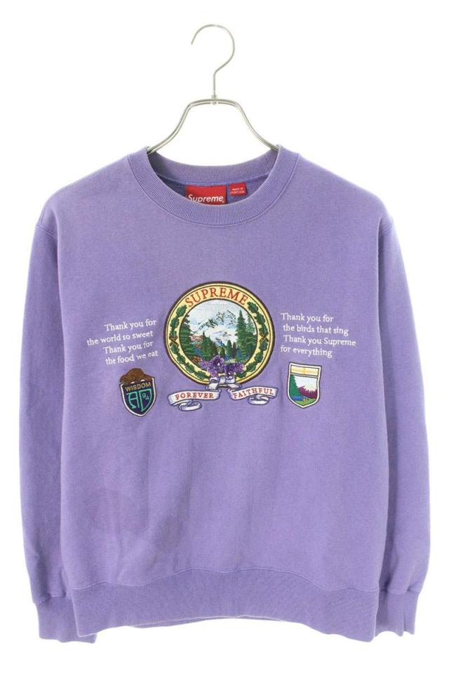 シュプリーム サイズ:S  Mountain Crewneck マウンテンクルーネックスウェット 中古 OM10