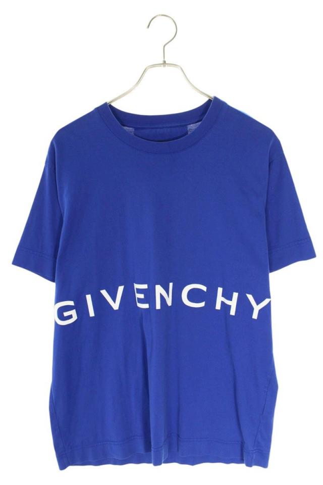 ジバンシィ サイズ:S  BM71D43Y6B フロントロゴプリントTシャツ 中古 SB01