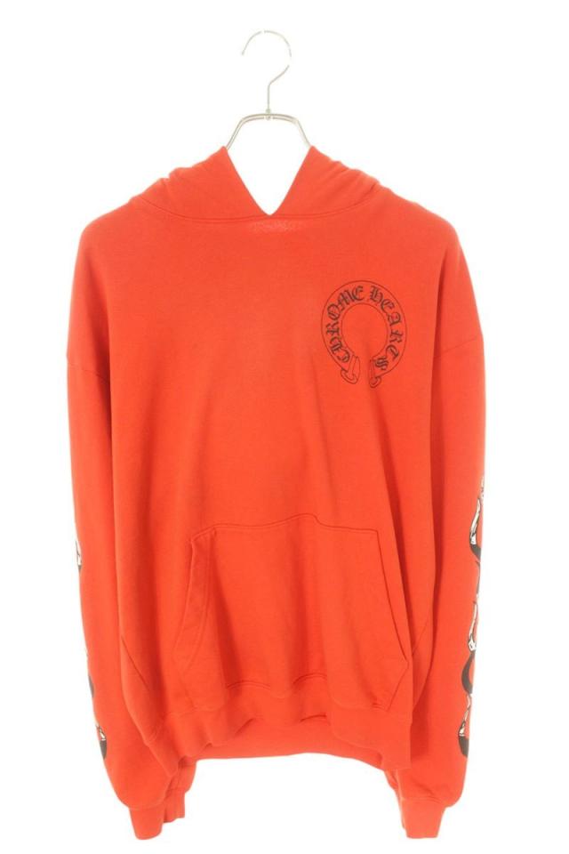 クロムハーツ サイズ:M  PPO ketchup HD PLVR MATTY BOYバックプリントプルオーバーパーカー 中古 SJ02