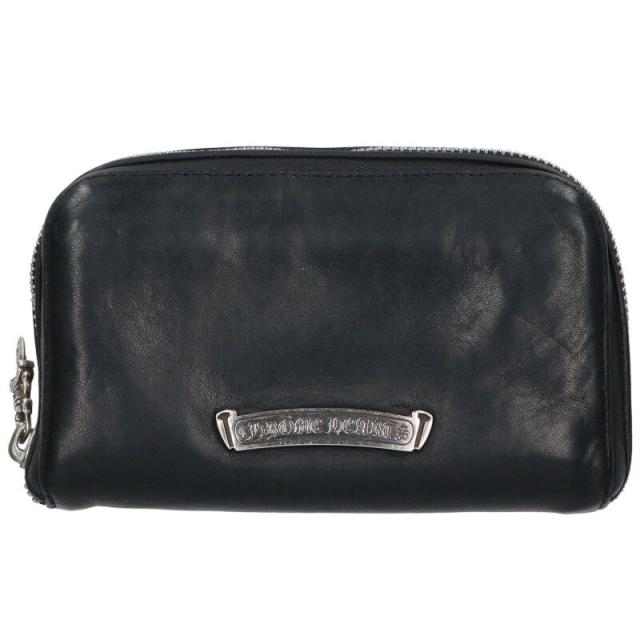 クロムハーツ   REC F ZIP MINI ミニラウンドジップレザー財布 中古 SJ02