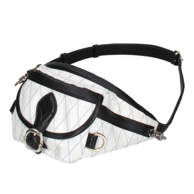 クロムハーツ   SNAT PACK mini スナットパックミニ ダガージップガンスリンガーベルトナイロンボディーバッグ 中古 SJ02