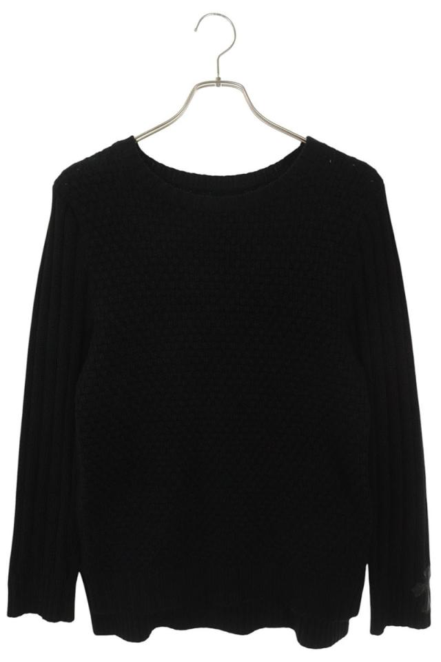 クロムハーツ サイズ:S クロスパッチ付きカシミアニット 中古 SJ02