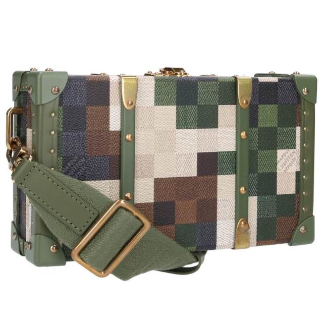 ルイヴィトン   M10489 ネオウォレット･トランク ダモフラージュ･パターンs再構築ショルダーバッグ 中古 SB01