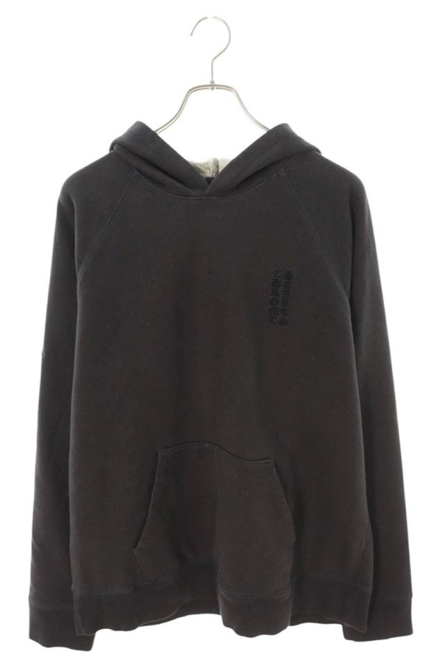 クロムハーツ サイズ:L  Y NOT HD PLVR 2TONED VNTG ダガー刺繍プルオーバーパーカー 中古 SS07