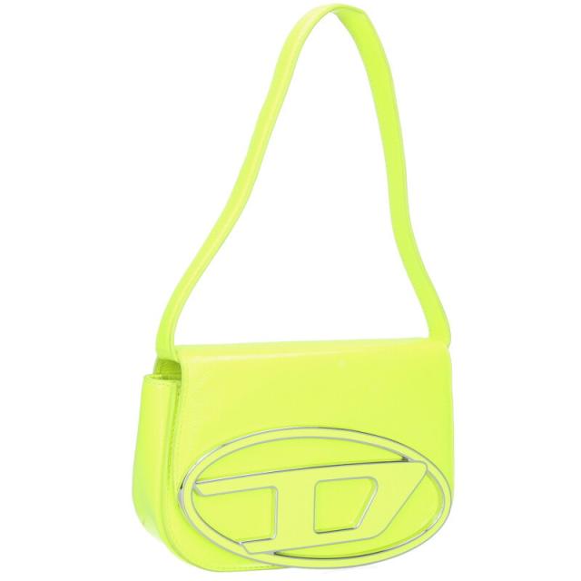 ディーゼル   1DR オーバルDロゴレザーショルダーバッグ 中古 BS55