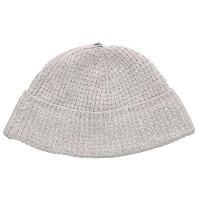クロムハーツ   HIT & RUN BEANIE クロスボタンカシミヤニット帽 中古 NO05