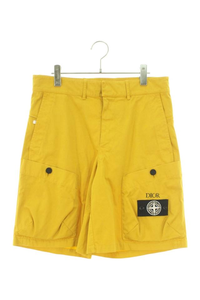 ディオール  ストーンアイランド サイズ:44  24AW  493C172A6144 ロゴワッペンバミューダハーフパンツ 中古 OM10