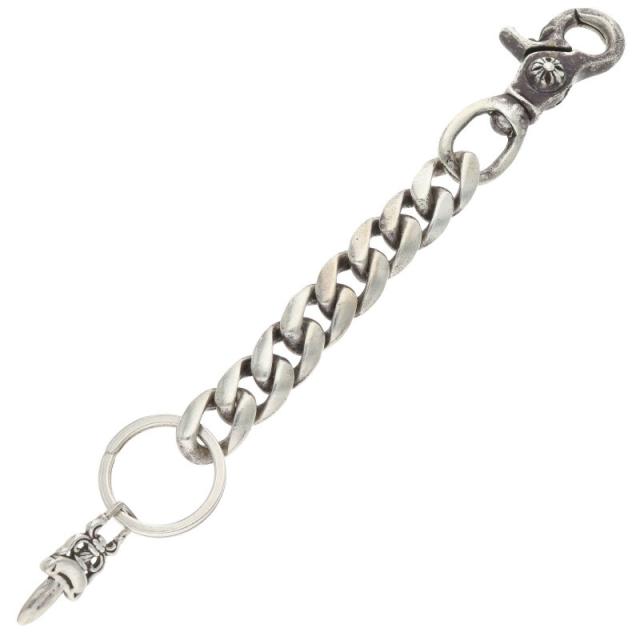 クロムハーツ   CLP CHN CLASSIC-L ロングクラシックリンク シルバーキーチェーン 中古 SJ02