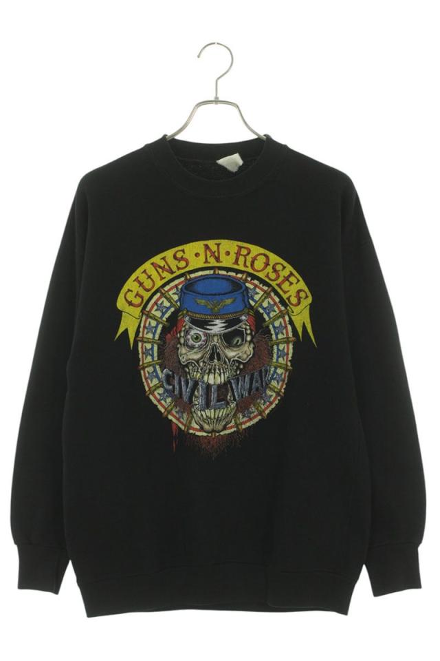 ヴィンテージ   GUNS'N'ROSES ガンズアンドローゼズ GET IN THE RING TOURスウェット 中古 BS99