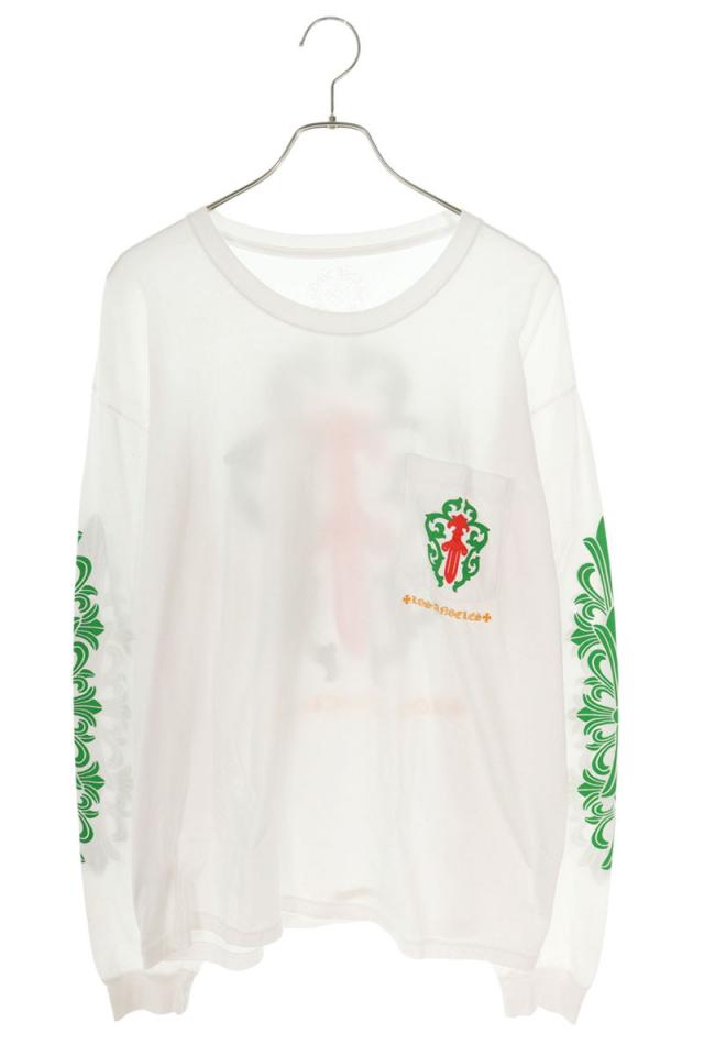 クロムハーツ サイズ:XXL  CH L S LTD ロサンゼルス限定長袖カットソー 中古 SS07
