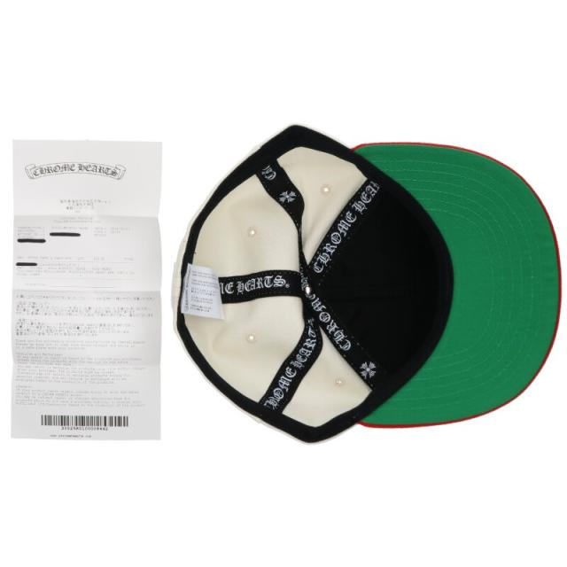 クロムハーツ サイズ:7.5 FITTED WOOL ACRYLIC SERGE ハートロゴ刺繍