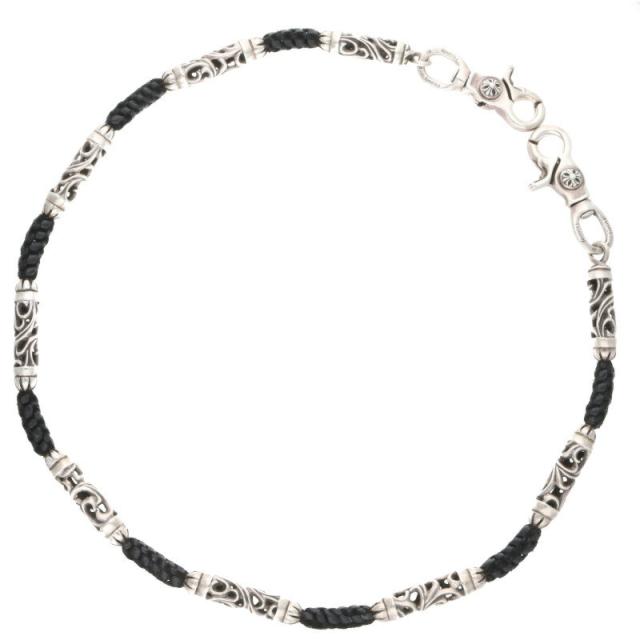 クロムハーツ   OTC LONG-T 2クリップOTCロングローラーリンク シルバーウォレットチェーン 中古 OK15