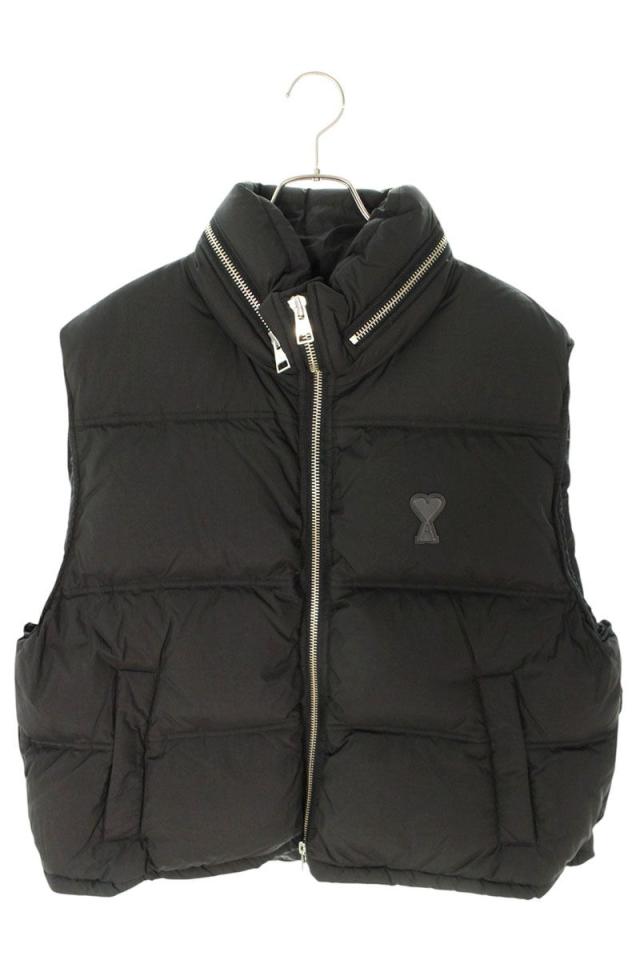 アミアレクサンドルマテュッシ サイズ:M  HJK703PA0009 001 ハートAパッチダウンベスト 新古品 BS55