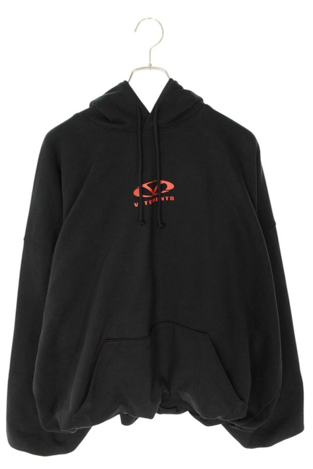 ヴェトモン サイズ:S  UA66HD600BR オーバルロゴクロップドパーカー 新古品 SB01