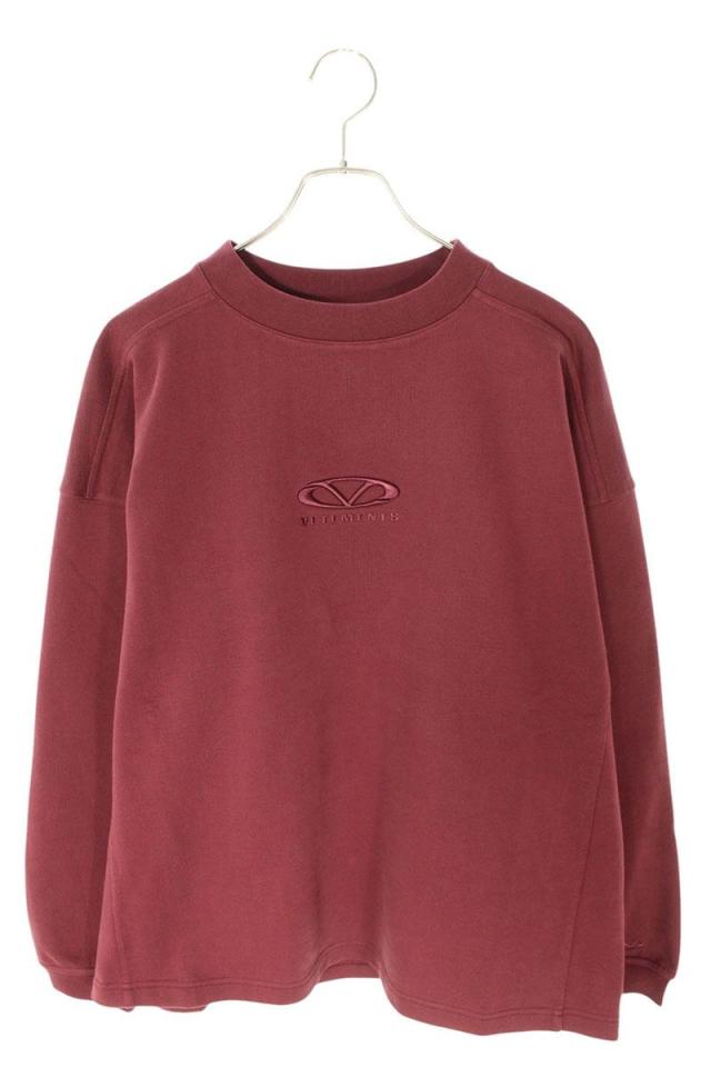 ヴェトモン サイズ:M  UA66CW600R オーバルロゴクロップドスウェット 新古品 SB01