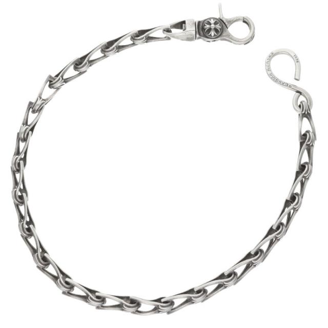 クロムハーツ サイズ:16inch  WINDOW CHAIN ウインドウチェーン シルバーウォレットチェーン 中古 SJ02