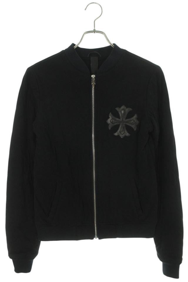 クロムハーツ サイズ:M CHクロスパッチ付き中綿ブルゾン 中古 FK04