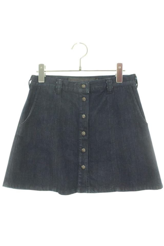 クロムハーツ サイズ:M クロスボールボタン デニムスカート 中古 SS07