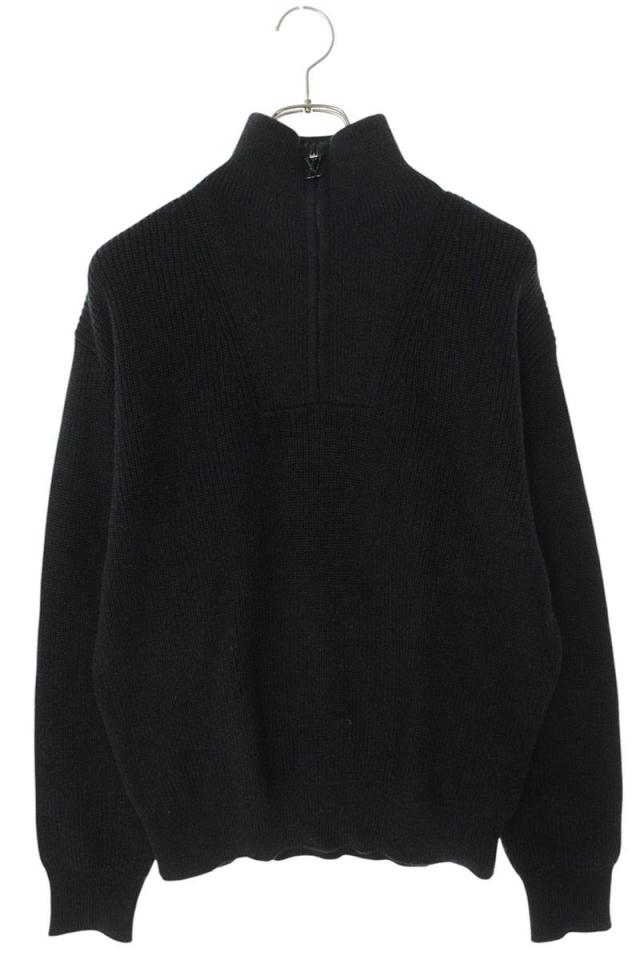 ルイヴィトン サイズ:S  22SS  RM221M ZLL HMN10W シグネチャーウールハーフジップニット 中古 SB01