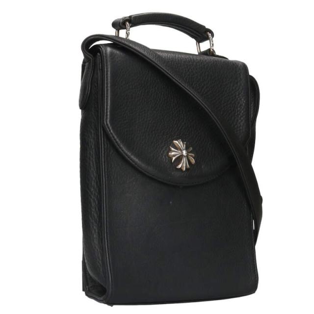 クロムハーツ  CHプラス装飾2WAYレザーショルダーバッグ 中古 SJ02