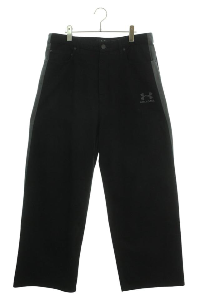 バレンシアガ サイズ:XS  815765 TRW84 トラックスーツデニムパンツ 中古 SB01