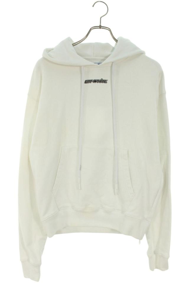 オフホワイト サイズ:XS  20AW  OMBB037E20FLE002 バックアロープルオーバーパーカー 中古 OM10
