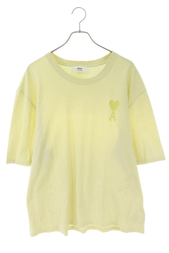 アミアレクサンドルマテュッシ サイズ:XL  E22UTS002.726 ハートAロゴ刺繍Tシャツ 中古 OM10