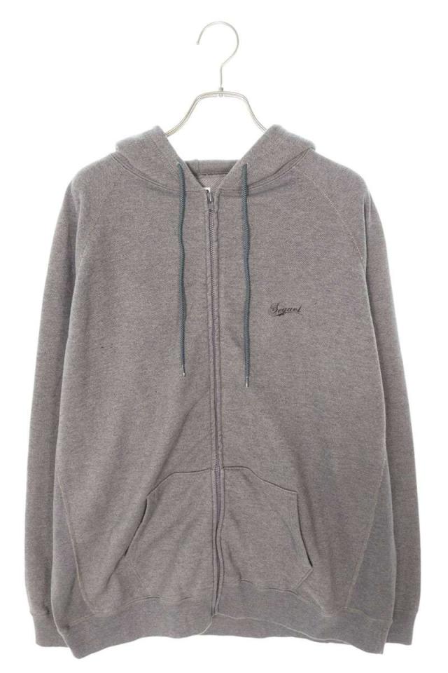 シークエル サイズ:XL  23AW  SQ-23AW-HD-04 バックサークルプリントジップアップパーカー 中古 BS99