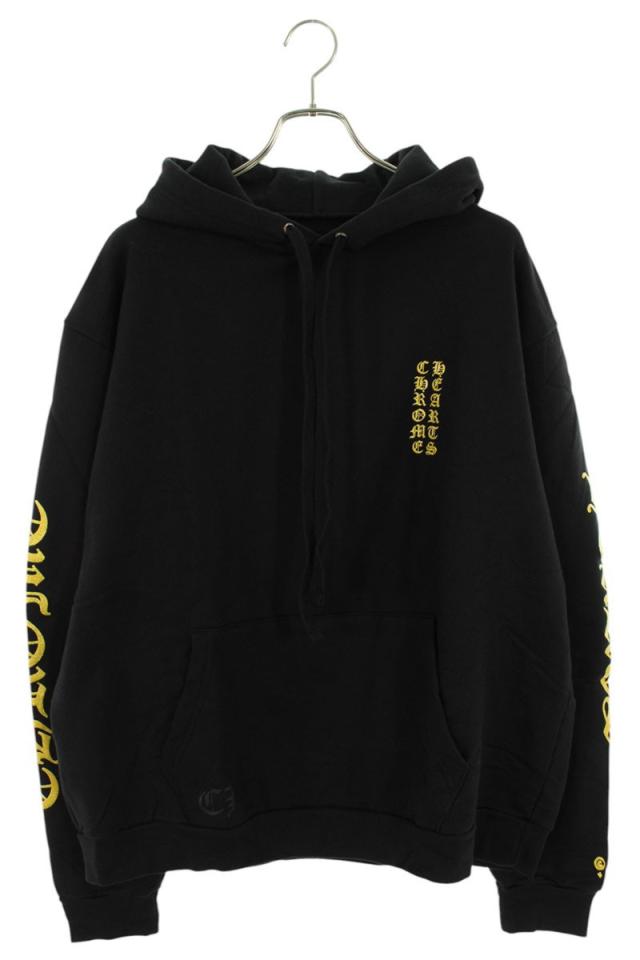 クロムハーツ サイズ:L  SWTSHRT PLVR プルオーバーパーカー 1988アームロゴプリントプルオーバーパーカー 中古 SS13