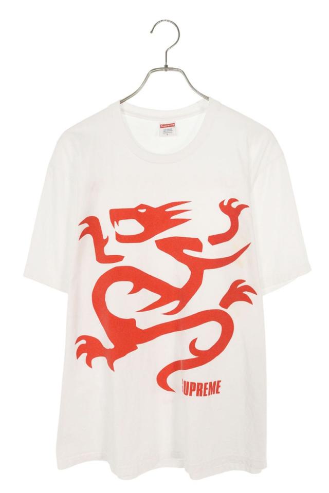 シュプリーム サイズ:L 23SS Mobb Deep Dragon Tee ドラゴンプリントTシャツ 中古 BS55
