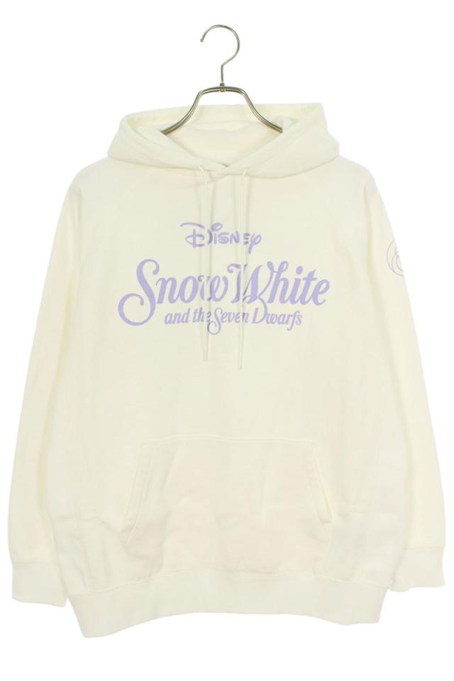 シークエル サイズ:S  24AW  SQ-24AW-SWCS-02  whiteプリントプルオーバーパーカー 中古 BS99