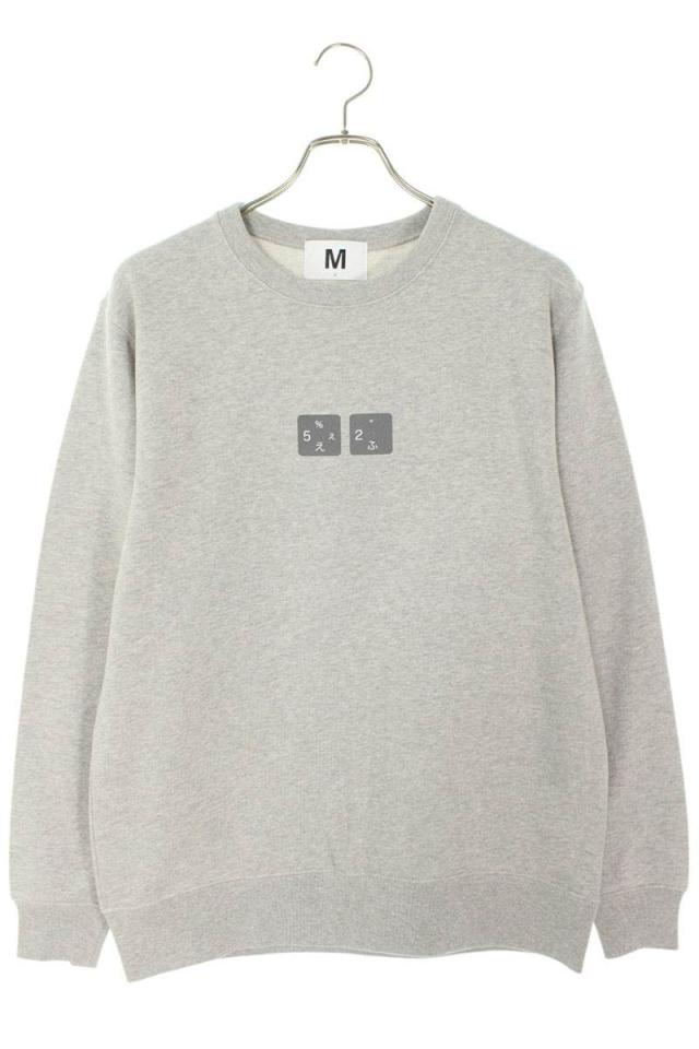 シークエル サイズ:M  24SS  WE-24SS-3BPCN-01 WEEKENDロゴプリントスウェット 中古 BS99