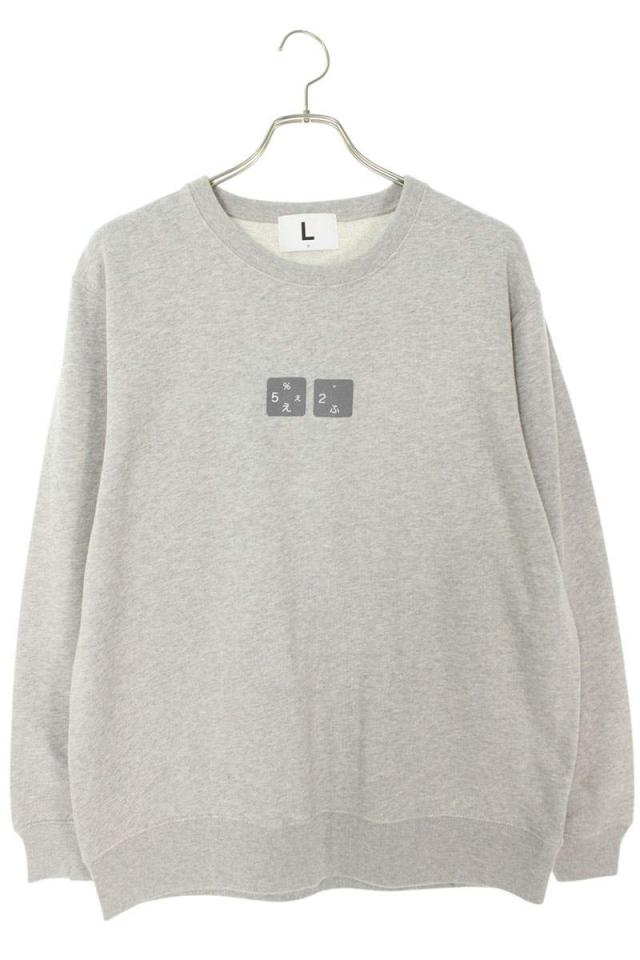 シークエル サイズ:L  24SS  WE-24SS-3BPCN-01 WEEKENDロゴプリントスウェット 中古 BS99