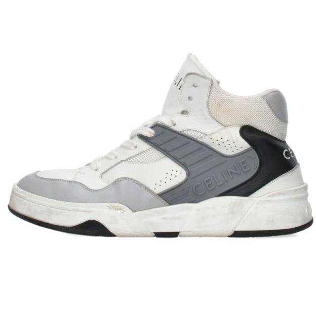 セリーヌバイエディスリマン サイズ:41  CT-06 ロゴハイカットスニーカー 中古 BS55
