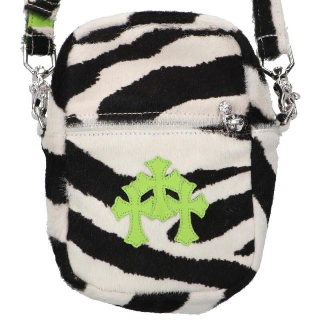 クロムハーツ   TAKA MINI タカミニ クロスパッチハラコショルダーバッグ 中古 GZ11