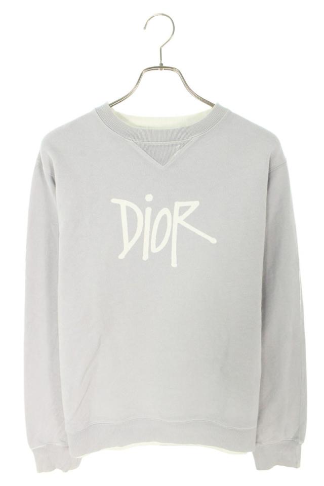 ディオール サイズ:S  20SS  033J604B0531 DIOR AND SHAWNフロントロゴスウェット 中古 SB01