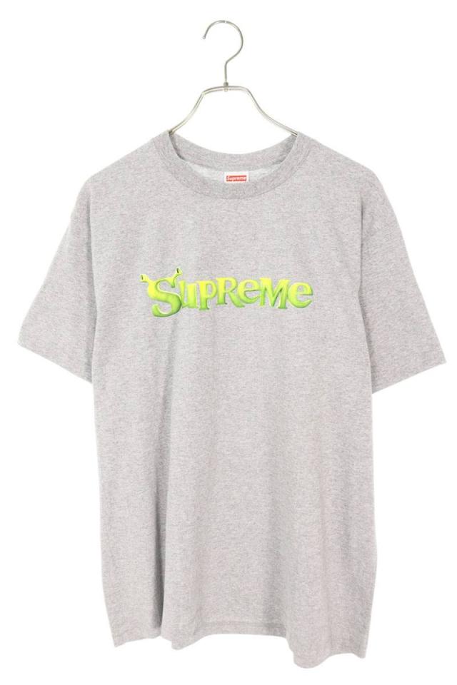 シュプリーム サイズ:M  21AW  Shrek Tee シュレックロゴTシャツ 中古 BS55