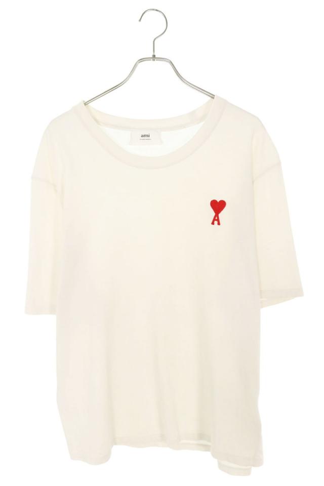 アミアレクサンドルマテュッシ サイズ:XL  UTS004.726 ハートロゴ刺繍Tシャツ 中古 OM10