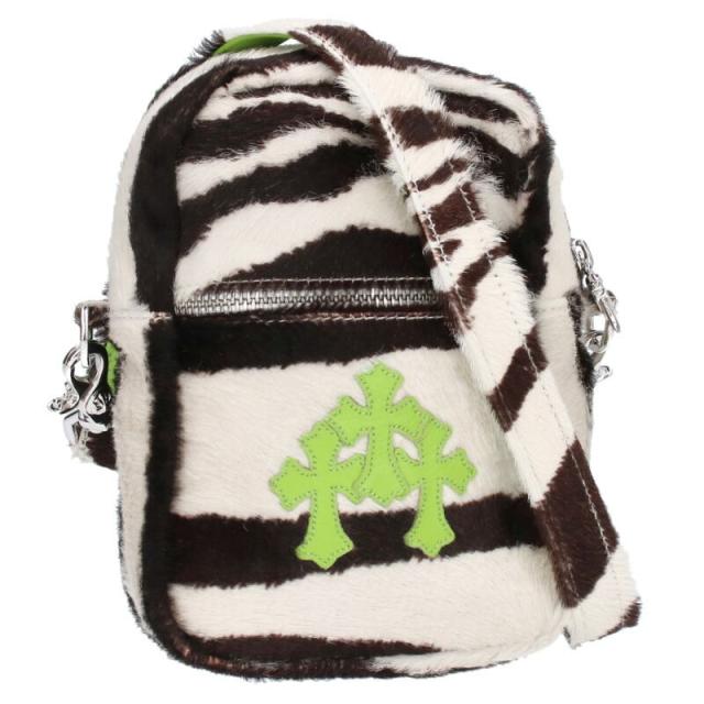 クロムハーツ   TAKA MINI タカミニ セメタリークロスマルチパッチデニムショルダーバッグ 中古 GZ11