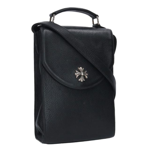 クロムハーツ  CHプラス装飾2WAYレザーショルダーバッグ 中古 SJ02