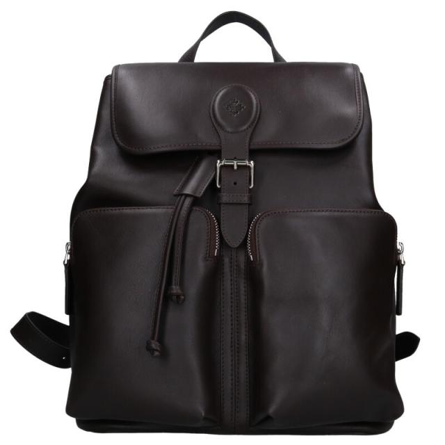 パテックフィリップ  レザー ロゴ フラップ付きバックパック 中古 BS99