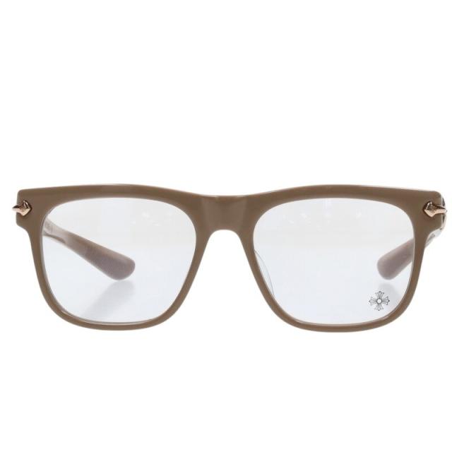 クロムハーツ サイズ:53□18-142  SLID'N スクエアフレーム眼鏡 中古 OK15