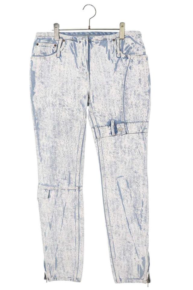 アクネストゥディオズ サイズ:40  FN-WN-TROU001205 裾ジップペイントフレアデニムパンツ 中古 BS99