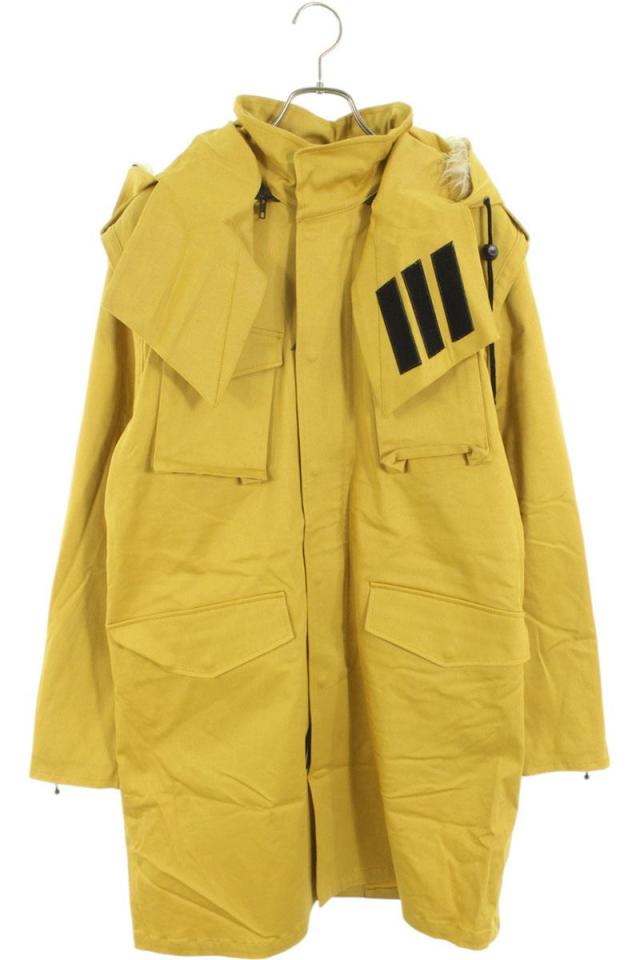 レブ サイズ:M キルティングミリタリーコート 中古 BS99