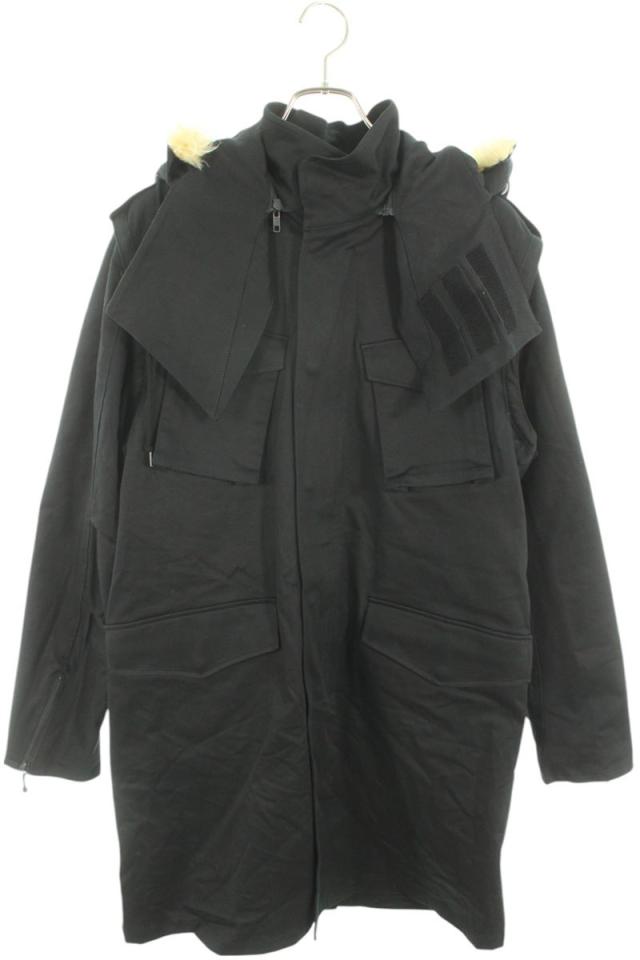 レブ サイズ:M キルティングミリタリーコート 中古 BS99