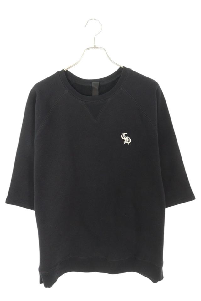 クロムハーツ サイズ:XXL  SLOW RIDE CH刺繍スウェットTシャツ 中古 SJ02