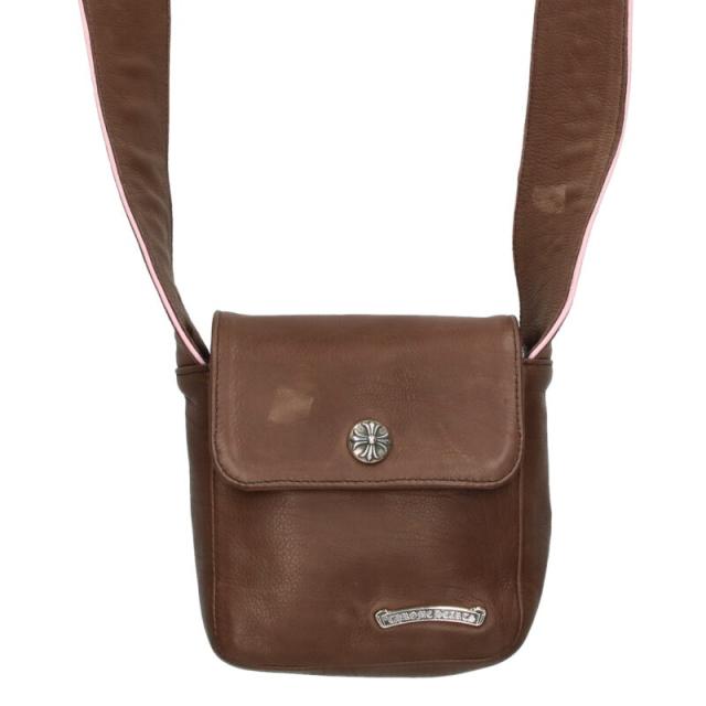 クロムハーツ HOT POT ホットポット クロスボールボタンレザーショルダーバッグ 中古 SJ02